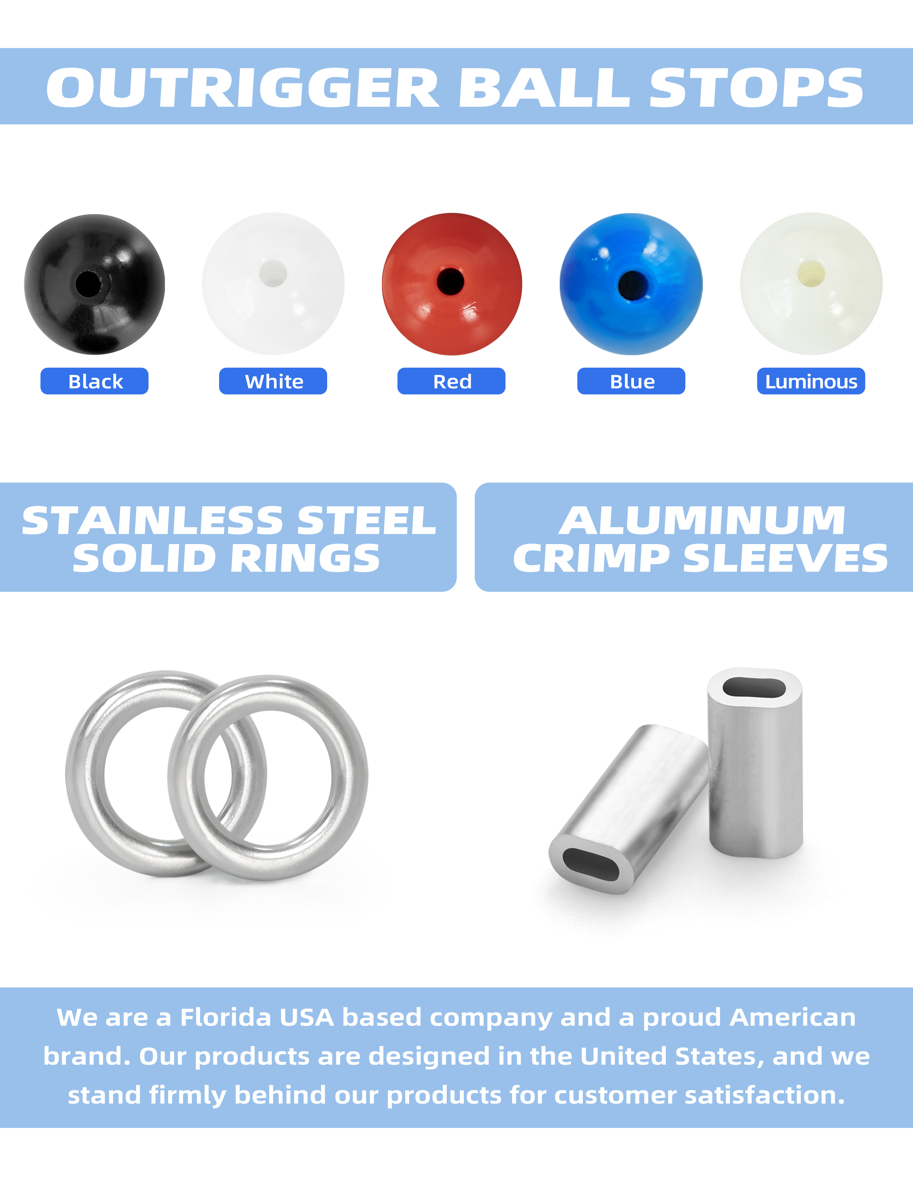 Outrigger Rigging Kit - Single, Double, Triple | Bloodydecks